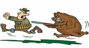 The Hunter & A Bear - Joke | Funny
