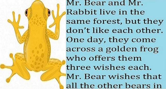 The Rabbit & A Bear Wishes - Joke | Funny