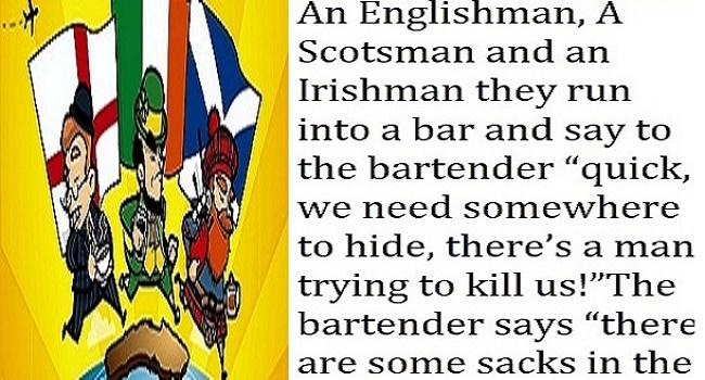 An Englishman, A Scotsman & An Irishman - Joke | Funny