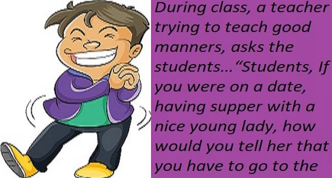 Little Johnny and his Etiquette - Joke | Funny