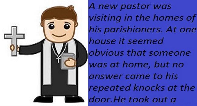 'Revelation 3:20' And 'Genesis 3:10' - Joke | Funny