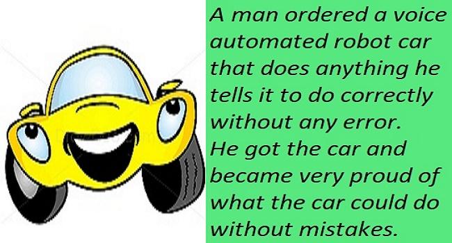 Family Drama Caused by Auto Robot Car - Joke | Funny