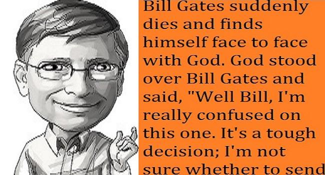 Bill Gates Can Choose His Punishment - Joke | Funny