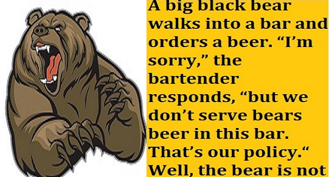 The Black Bear - Joke | Funny